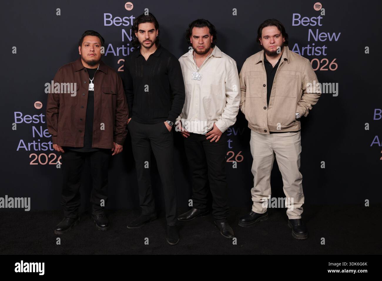From left, Samuel Jaimez, Moisés López, José Garcia, and Khrystian ...