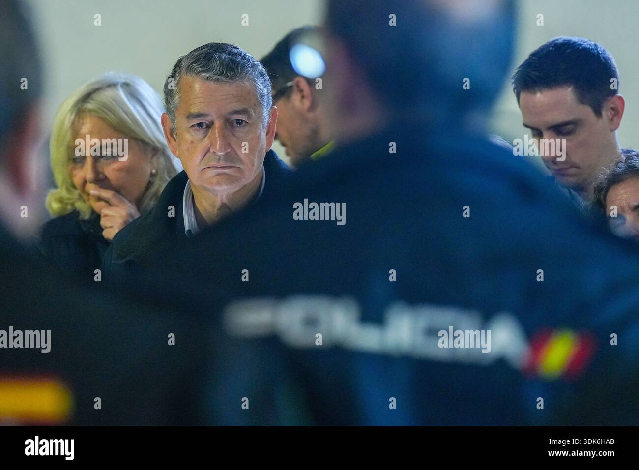 The Minister of Health, Presidency and Emergencies, Antonio Sanz ...