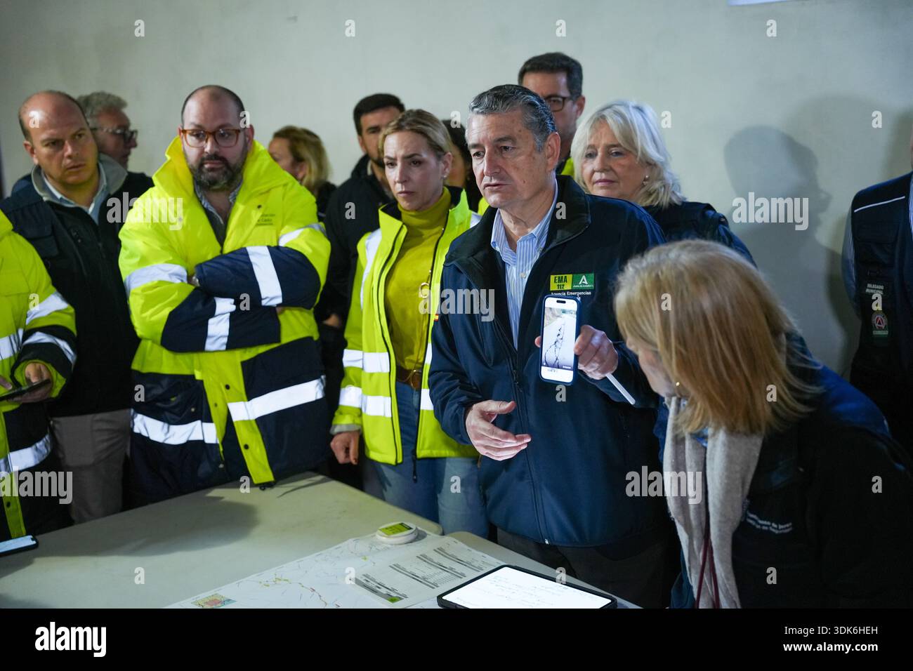 The Minister of Health, Presidency and Emergencies, Antonio Sanz ...