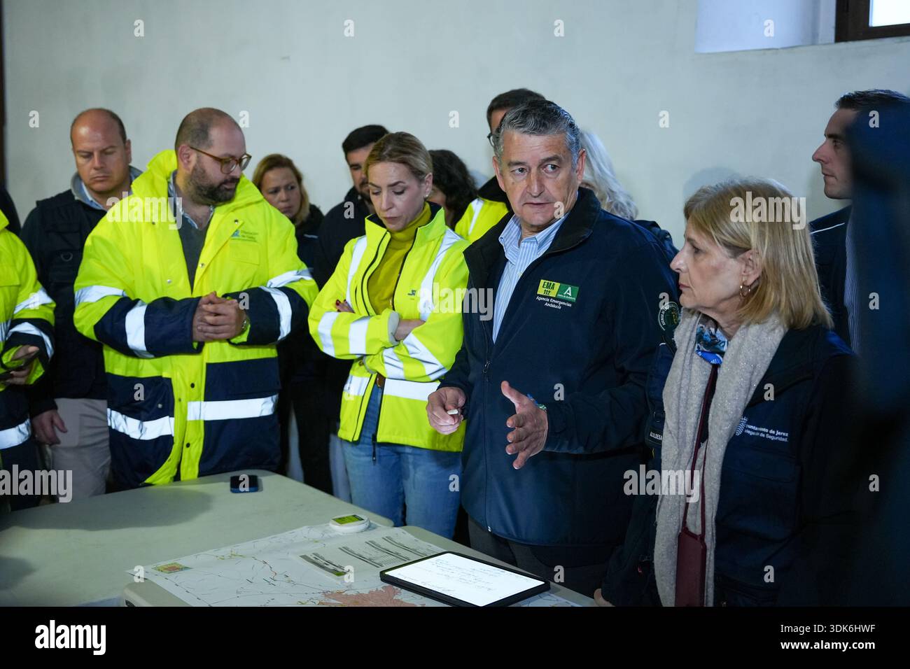 The Minister of Health, Presidency and Emergencies, Antonio Sanz ...