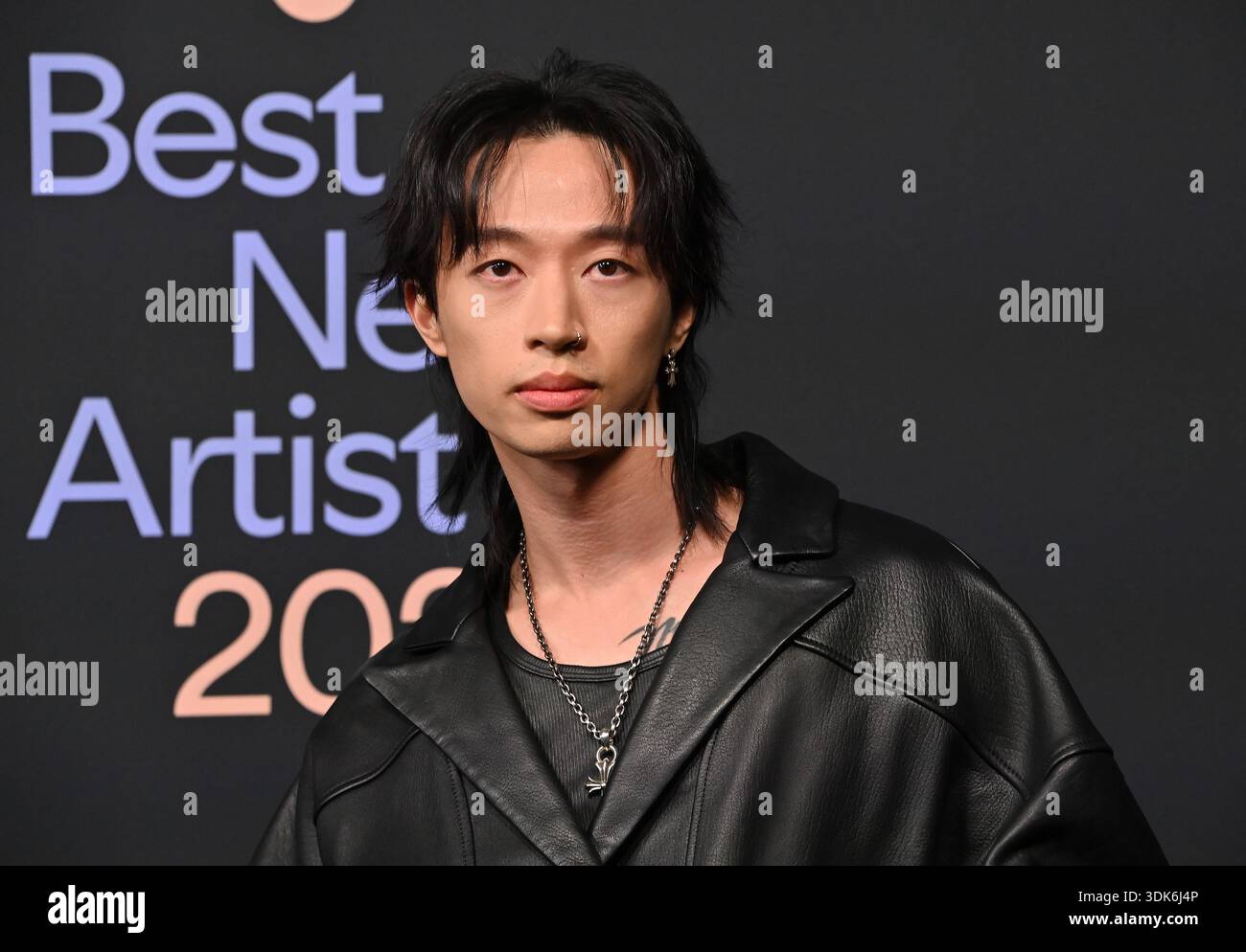 Keshi arriving to Spotify’s 2026 Best New Artist Party held at The Lot ...