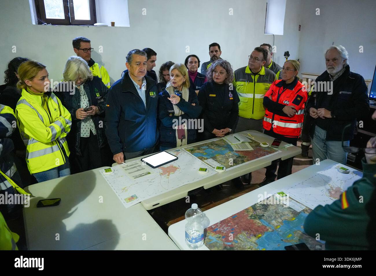 The Minister of Health, Presidency and Emergencies, Antonio Sanz ...