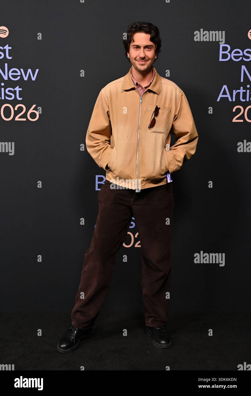 Nat Wolf arriving to Spotify’s 2026 Best New Artist Party held at The ...