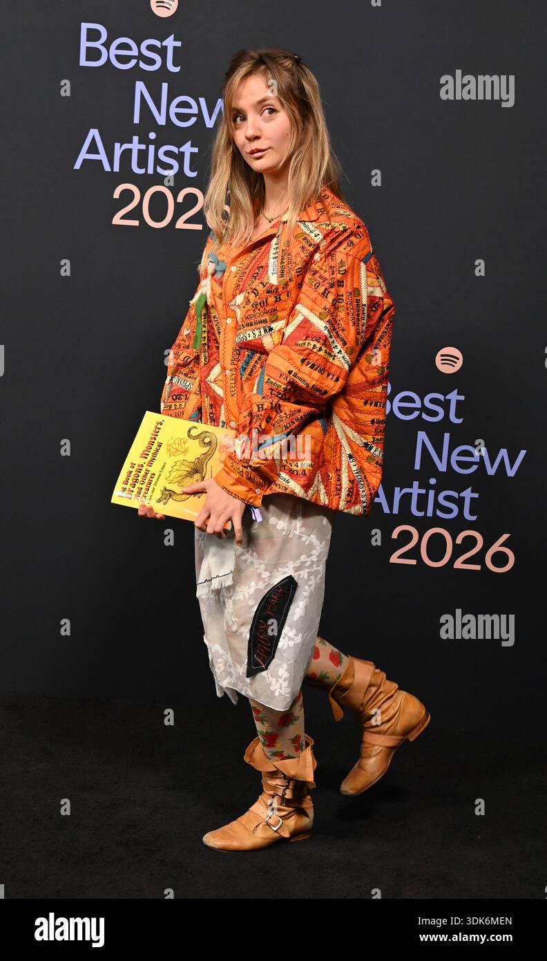 Dora Jar arriving to Spotify’s 2026 Best New Artist Party held at The ...