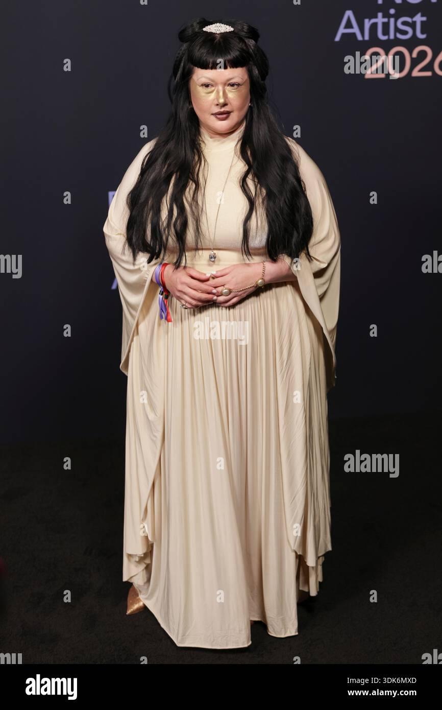 Sulinna Ong arrives at the Spotify Best New Artist Party on Thursday ...