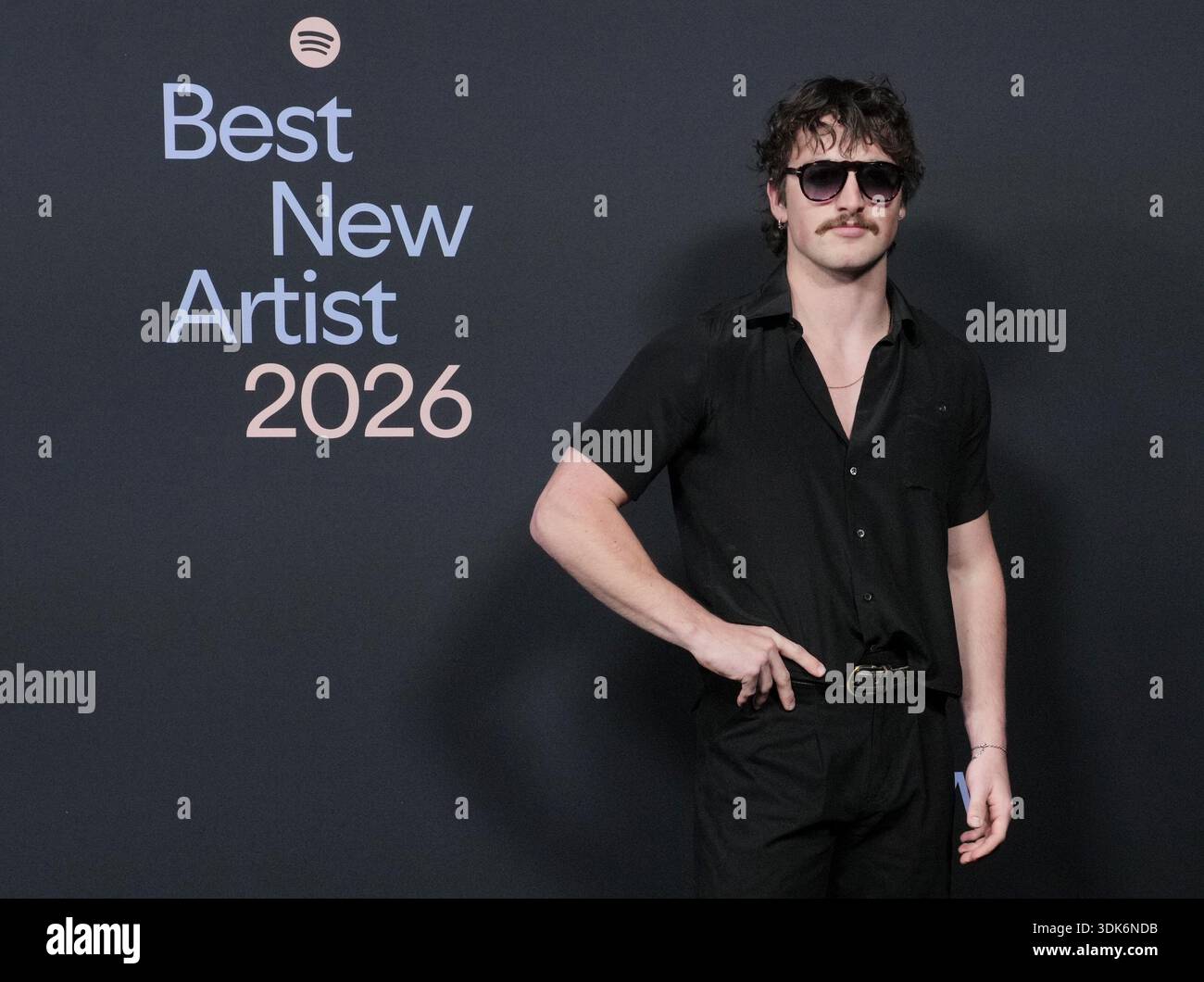 Benson Boone at the 2026 Spotify Best New Artist Event held at The Lot ...