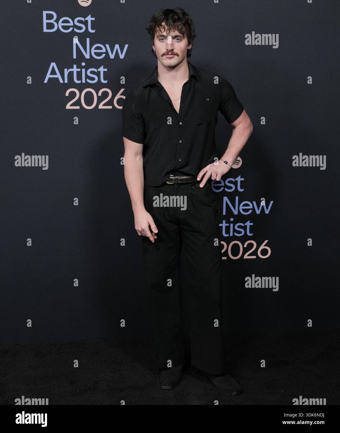Benson Boone at the 2026 Spotify Best New Artist Event held at The Lot ...