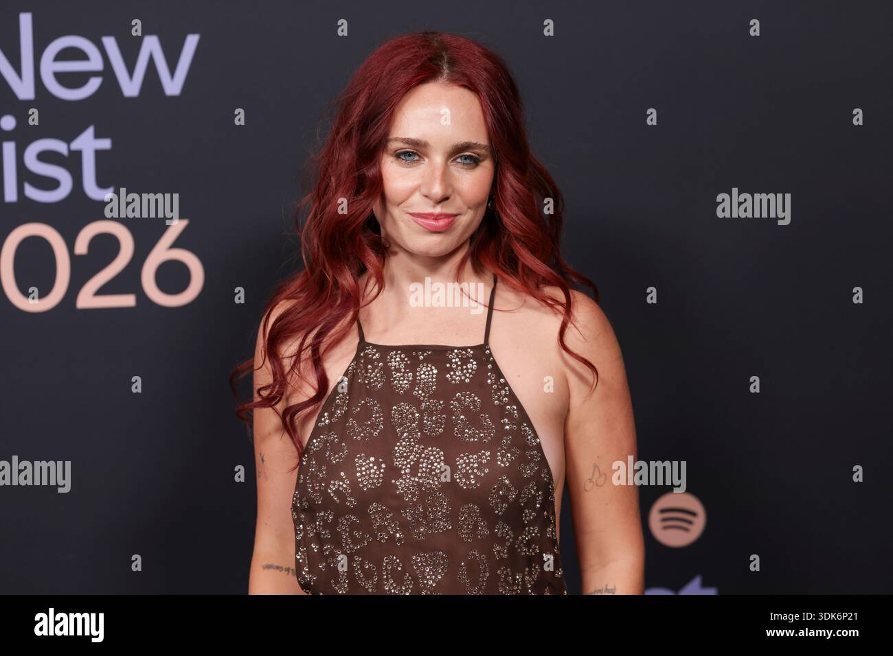 Rose Gray arrives at the Spotify Best New Artist Party on Thursday, Jan ...