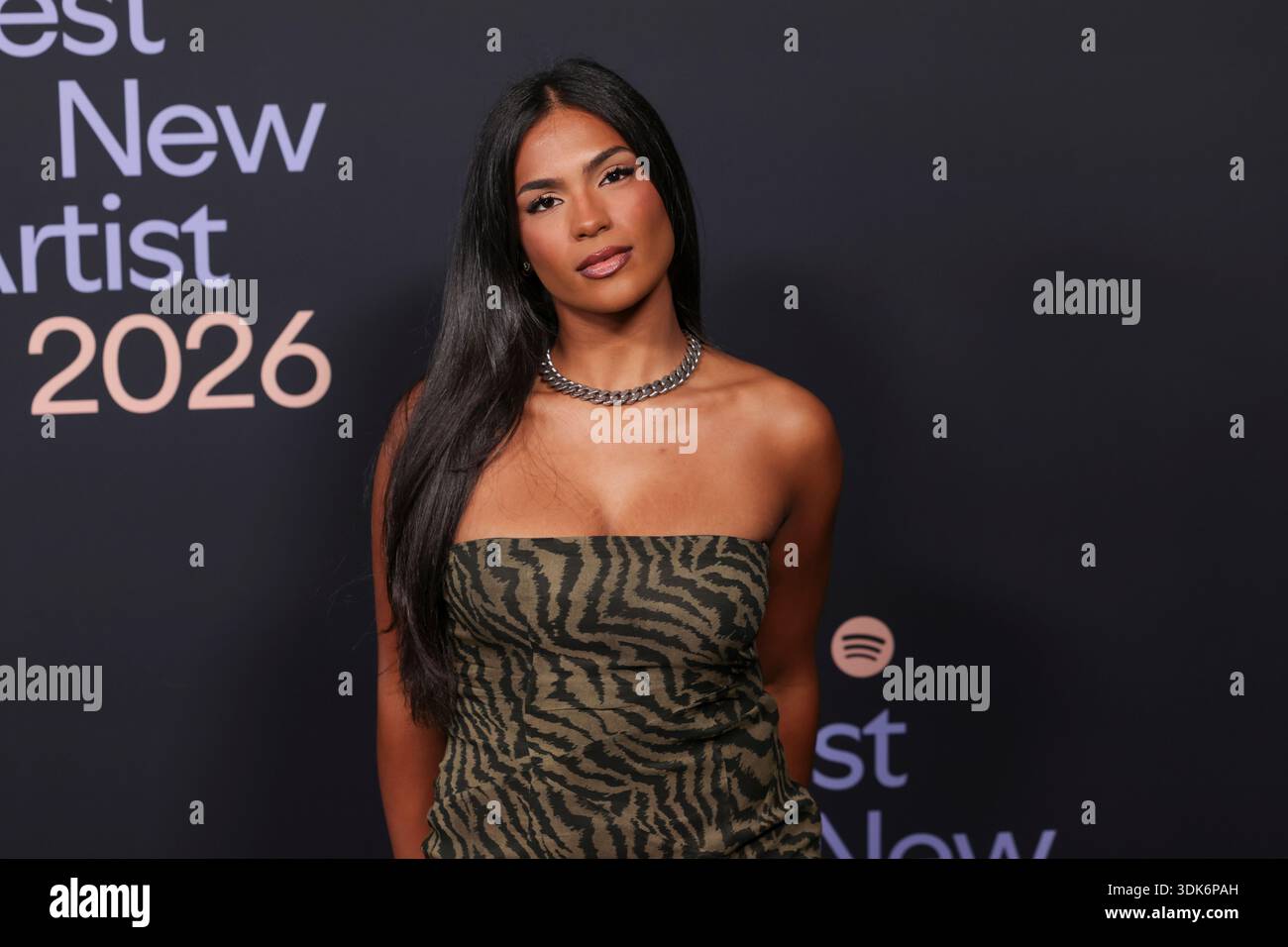 Monet Mcmichael arrives at the Spotify Best New Artist Party on ...