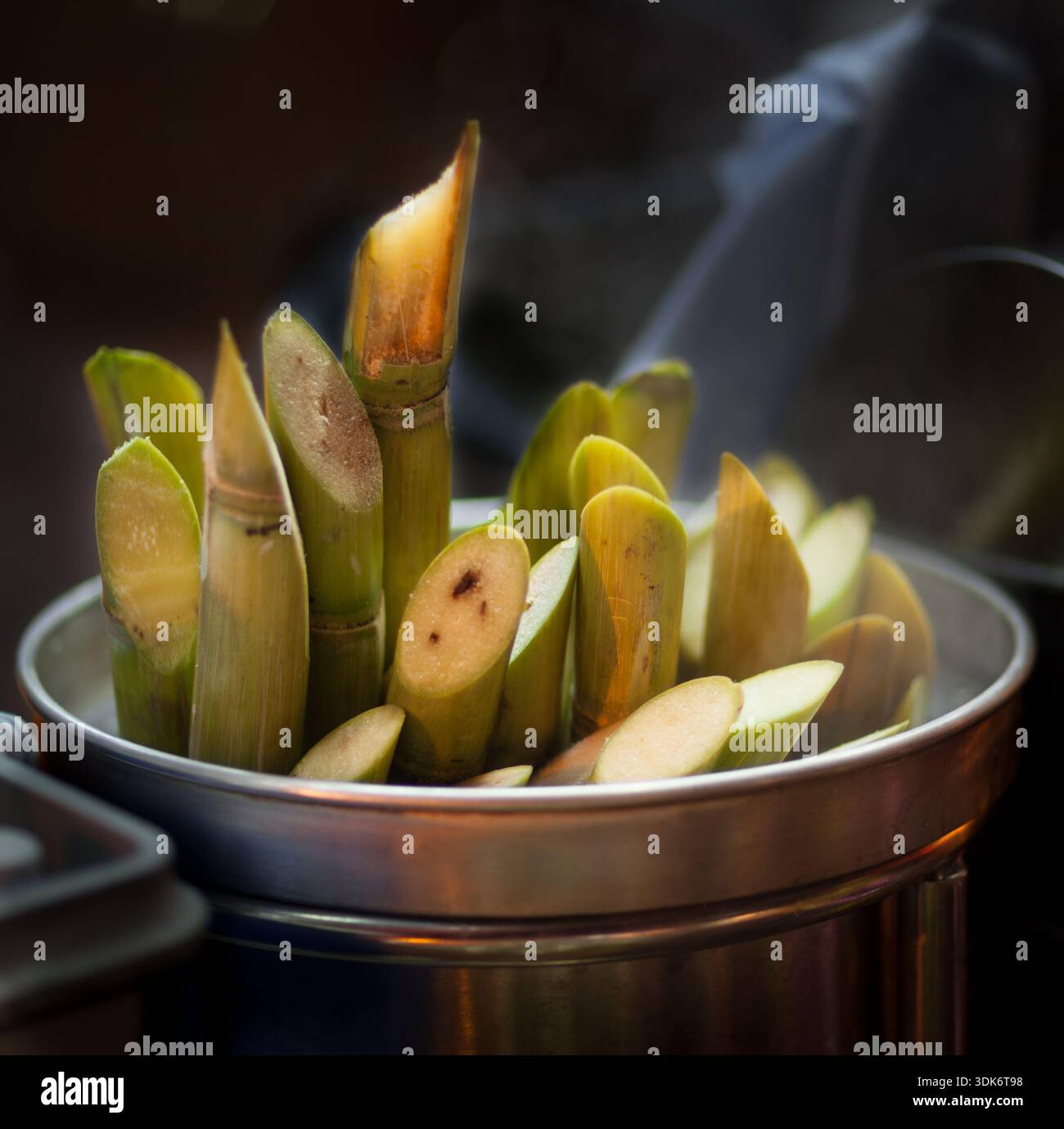 Vat boiling sugar cane juice hi-res stock photography and images - Alamy