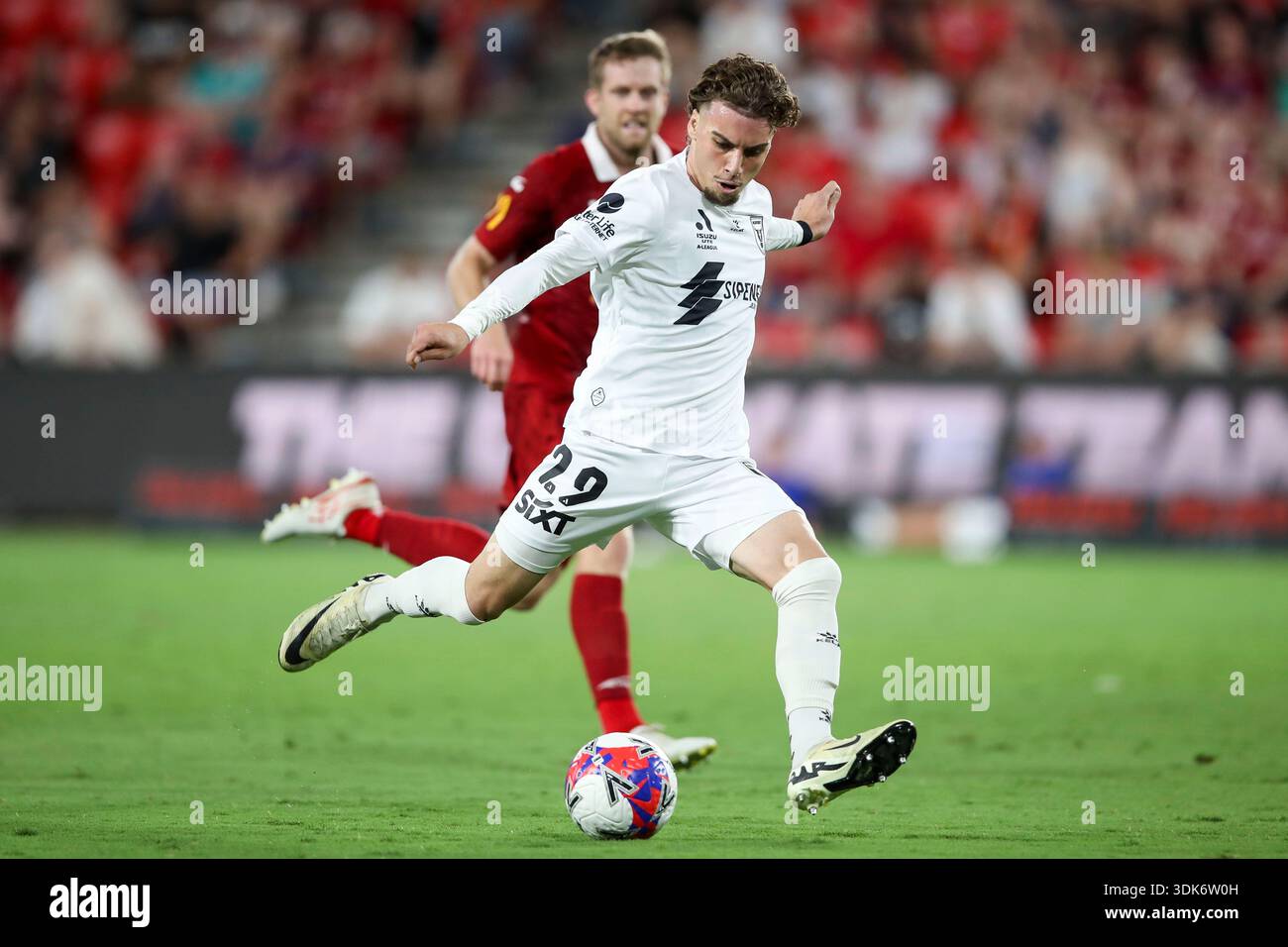 Zane Helweh of the Bulls during the Men’s A-League Round 15 match ...
