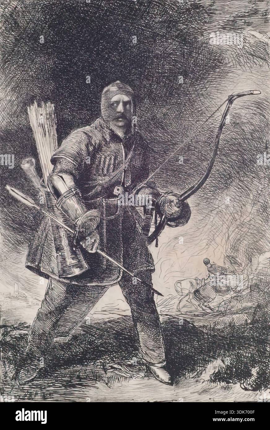 Sir William Allan as an Archer, 1815 Stock Photo - Alamy