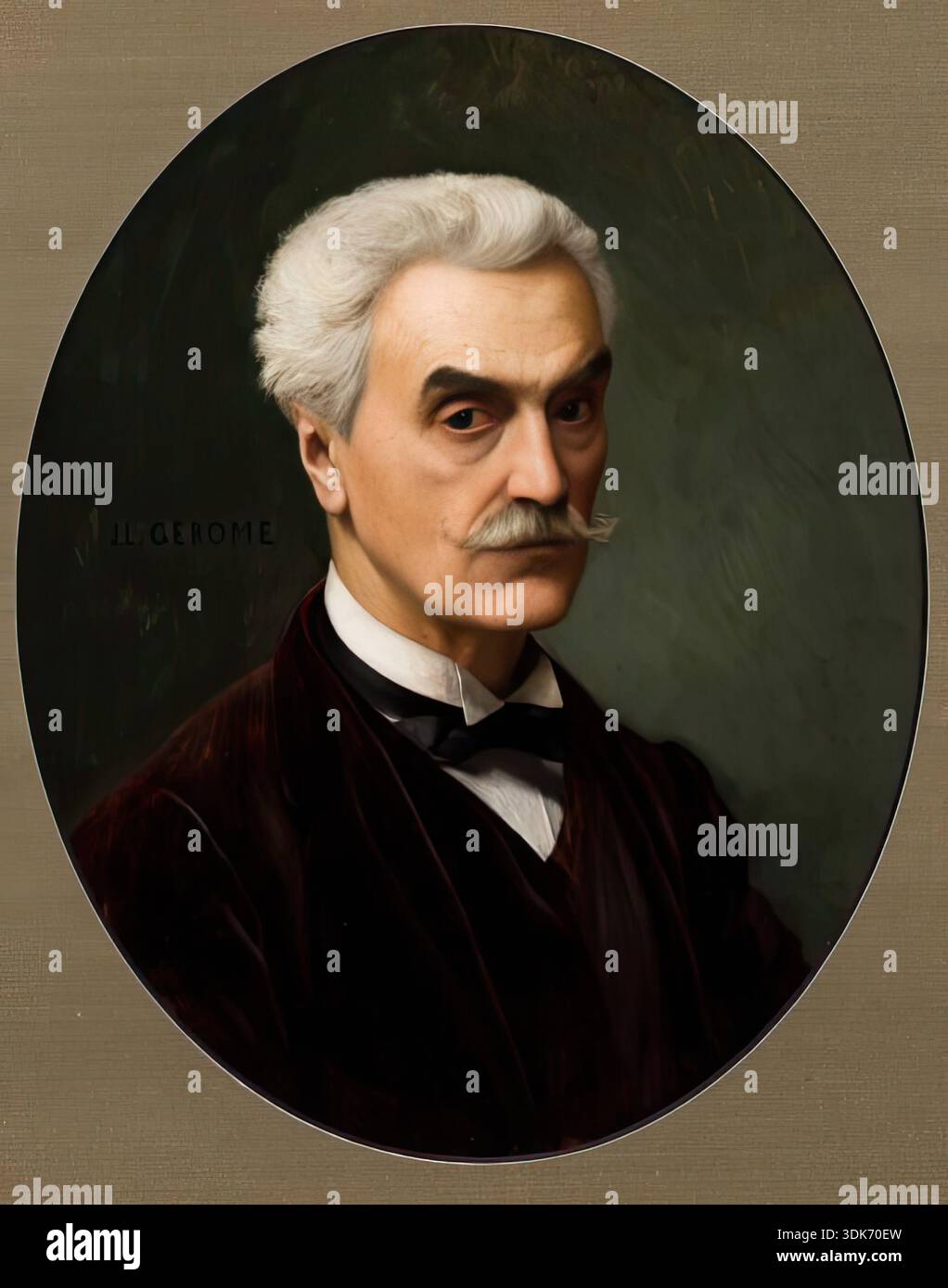 Self Portrait, 1886. Jean-Léon Gérôme was a famous French painter and ...