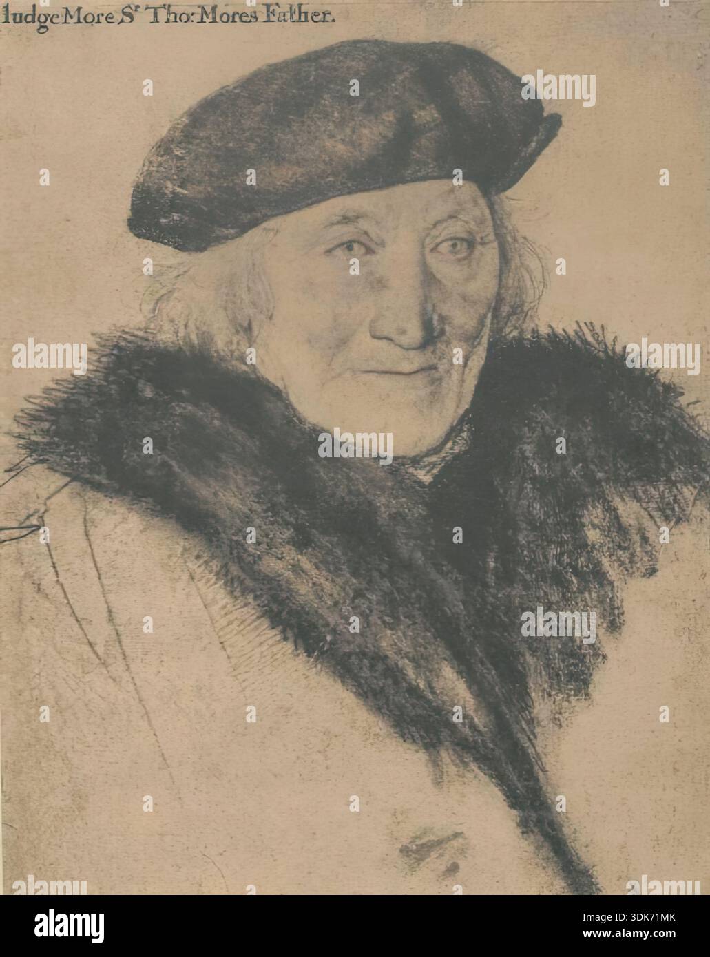 Judge John More. Father of Sir Thomas More Stock Photo - Alamy