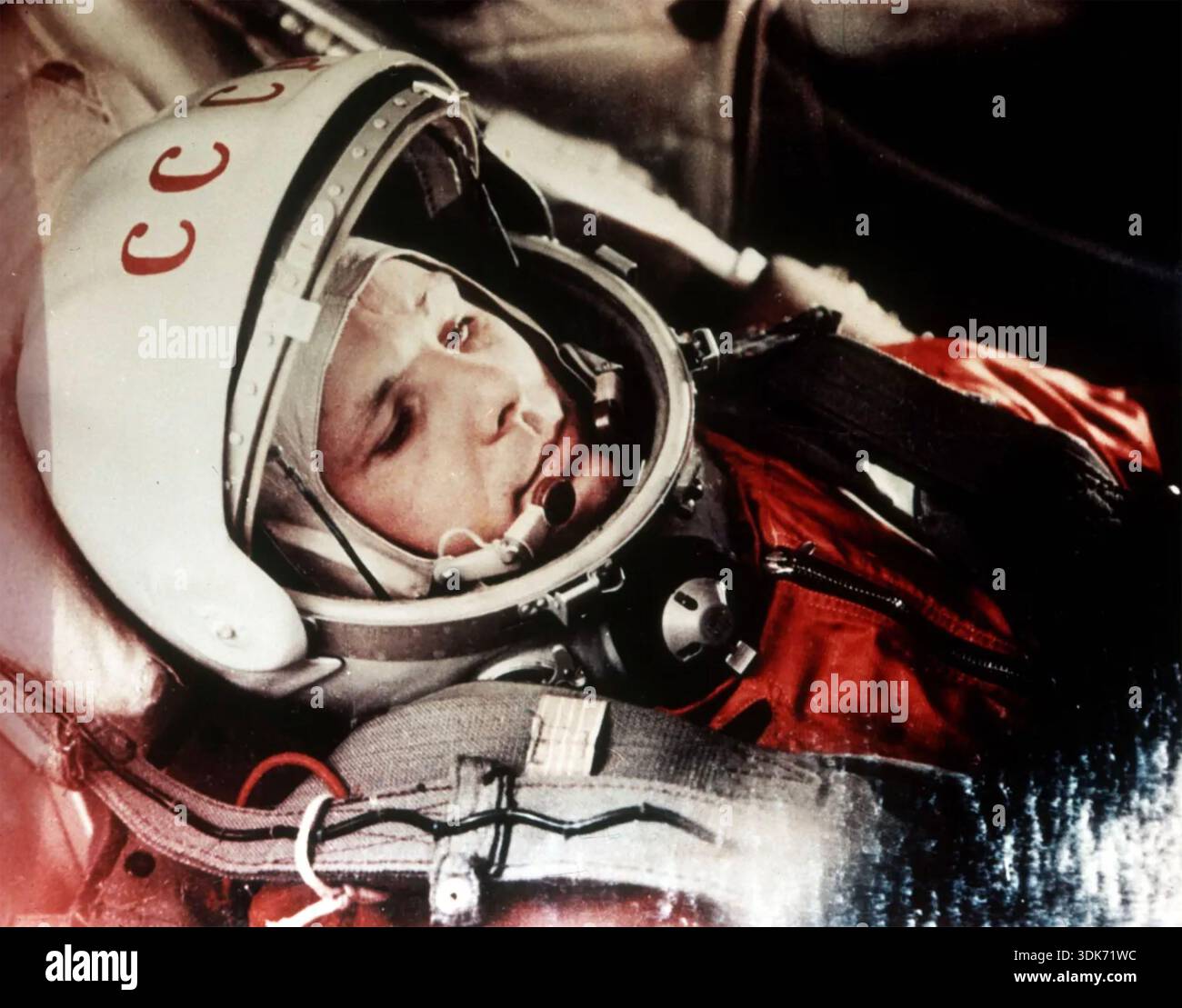 YURI GAGARIN (1934-1968) Soviet pilot as the first man to orbit the ...