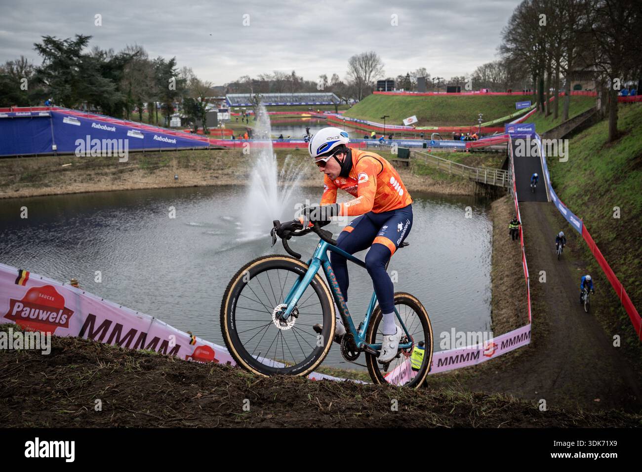 Dutch Ryan Kamp pictured during the UCI Cyclocross World Championships ...