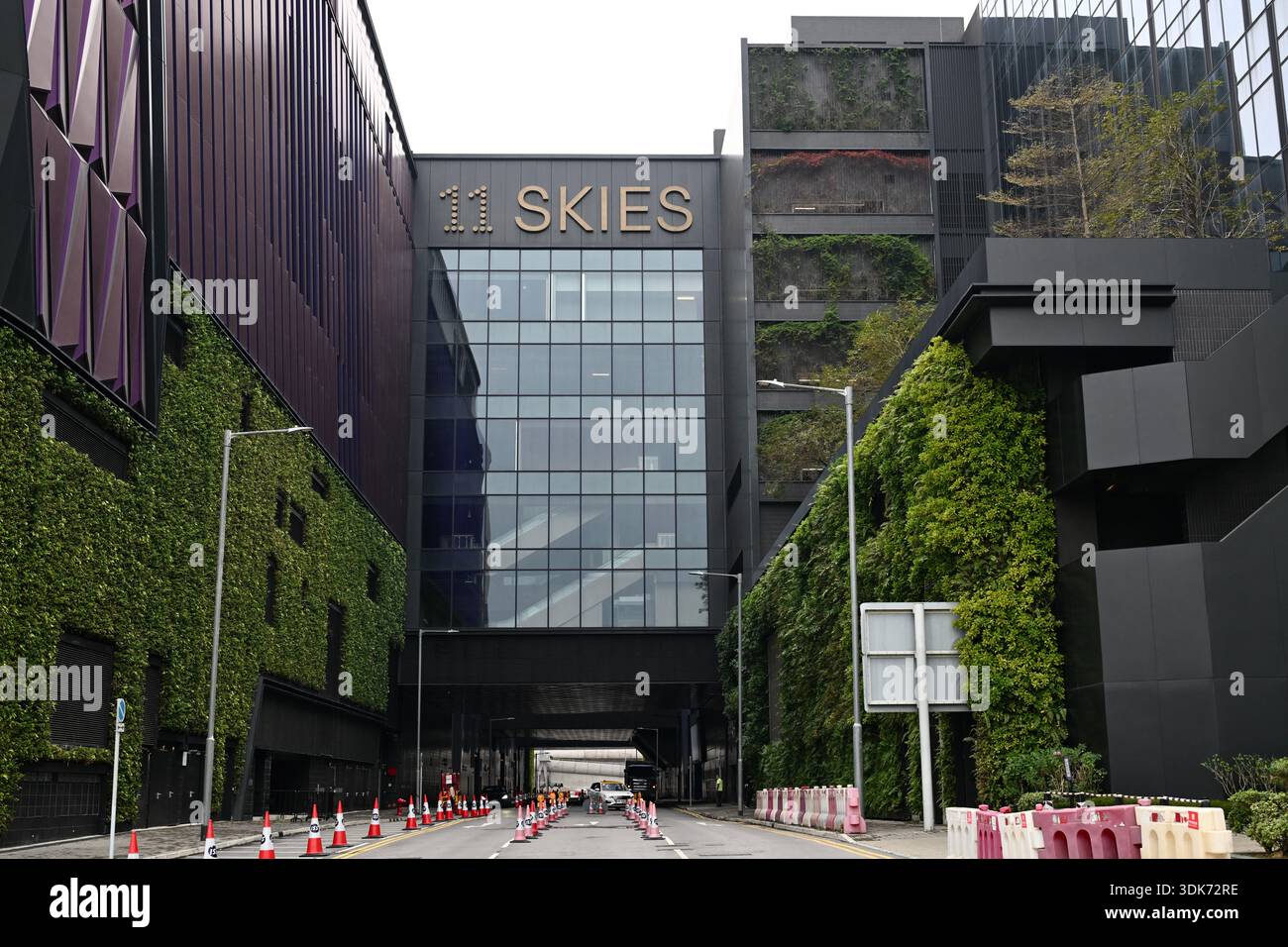 A general view showing the 11 Skies building, the 11 Skies developed by ...