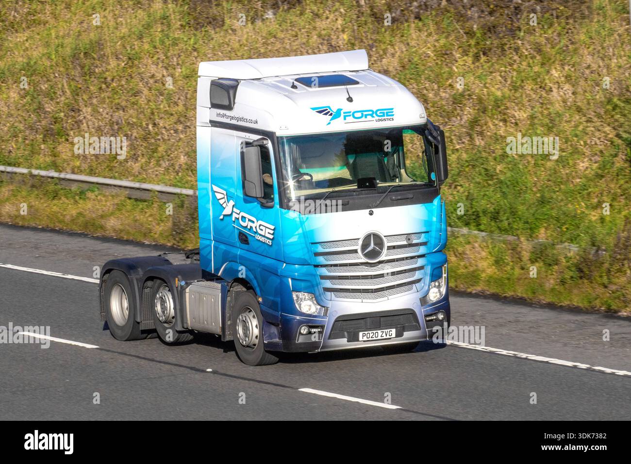 2020 Forge Logistics Ltd, Mercedes-Benz tractor cab, Diesel 12809 cc ...