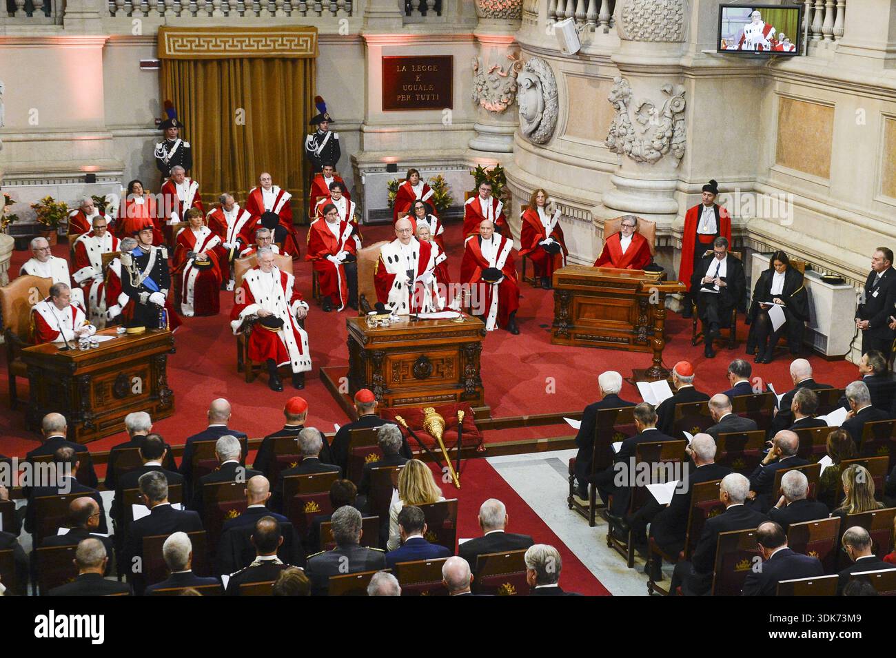 Rome Court of Cassation, inauguration of the 2026 judicial year Stock ...