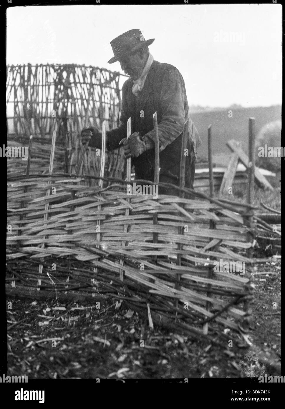 Willow hurdle hi-res stock photography and images - Alamy