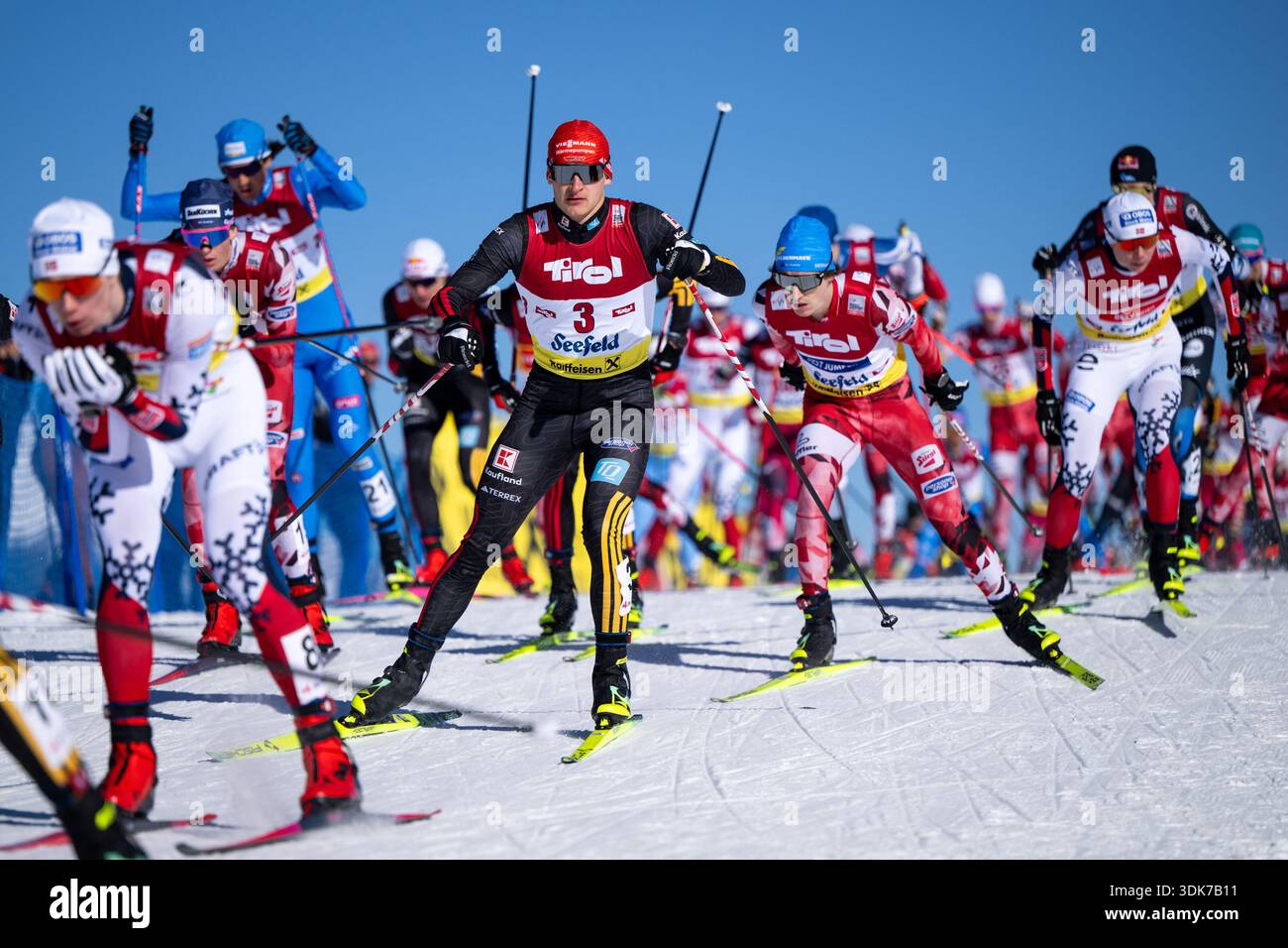 SCHMID Julian (Germany), behind RETTENEGGER Thomas (Austria), AUT, FIS ...