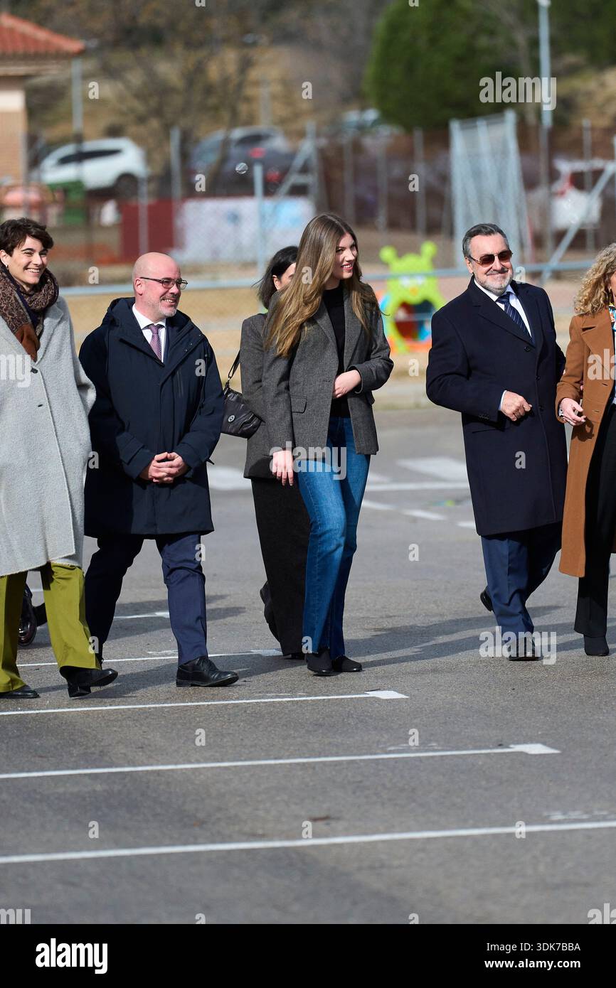 Boadilla del Monte. Spain. 20260130, Princess Sofia visits the new ...