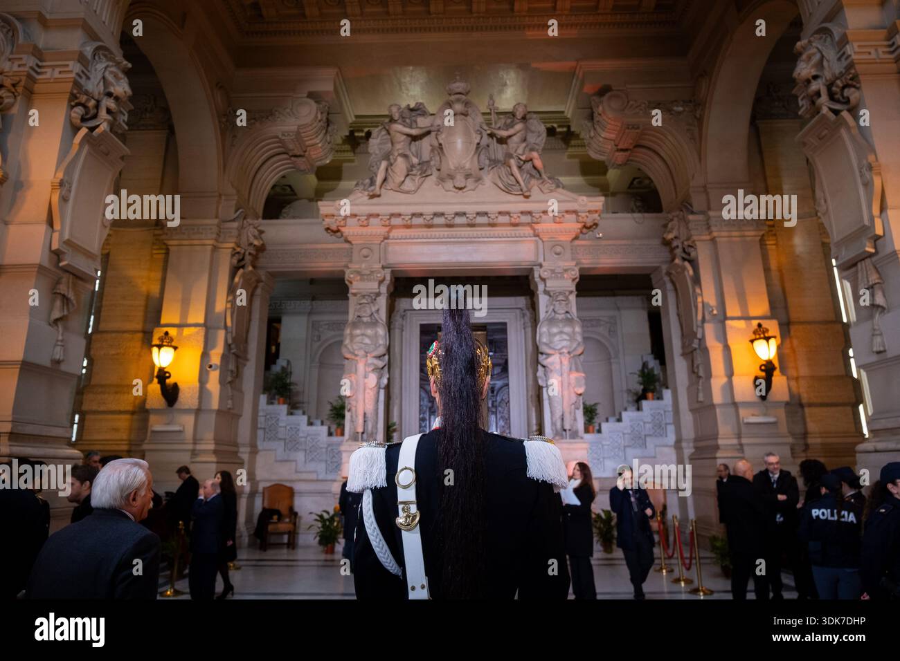Rome, Rm, Italy. 30th Jan, 2026. The inauguration ceremony for the 2026 ...