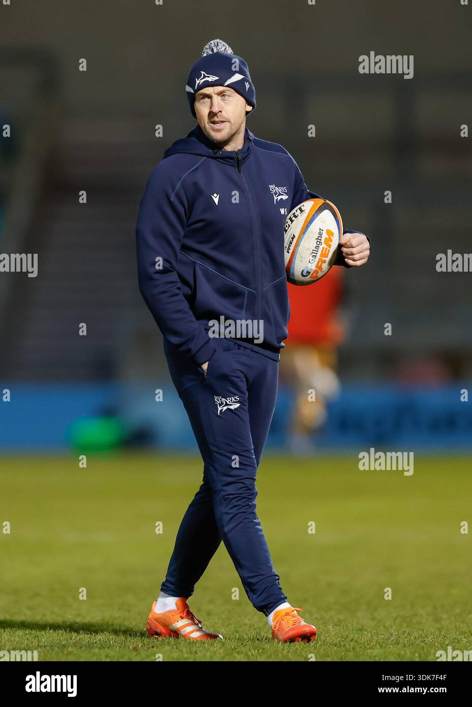 Sale Sharks kicking coach Warren Spragg ahead of the Gallagher PREM ...