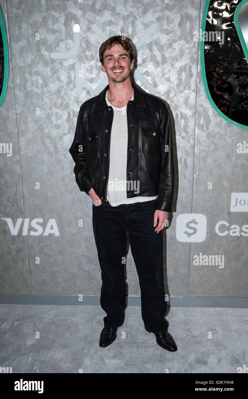 Ethan Gaskill, attends the Warner Music Group Grammy Awards Party in ...