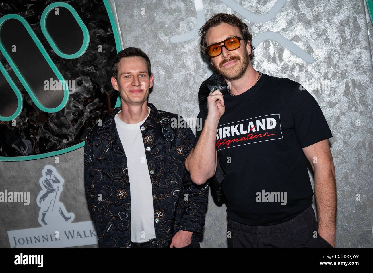 Tim Zientek, Greg Trimmer, attend the Warner Music Group Grammy Awards ...