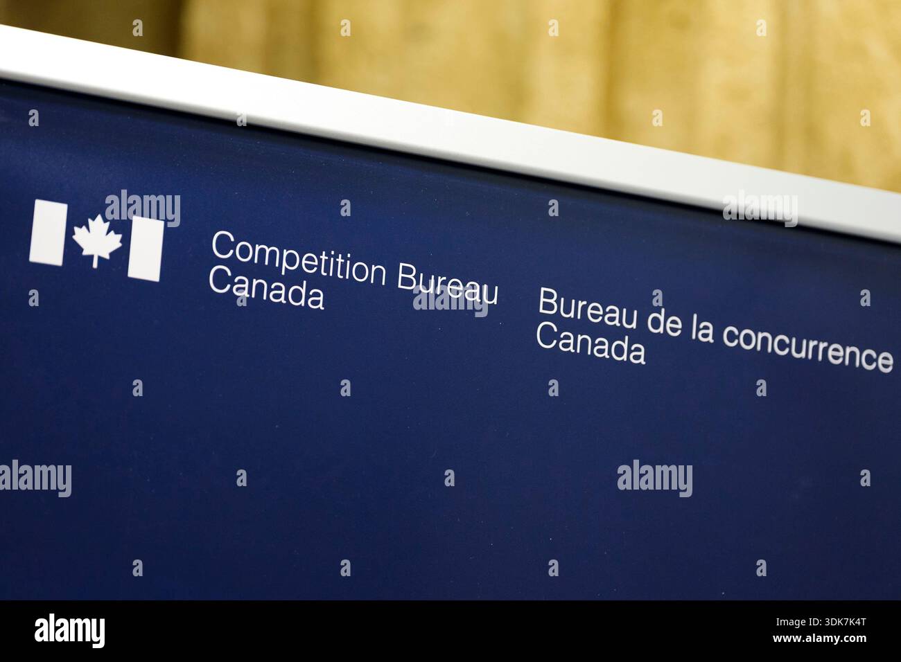 The Competition Bureau logo is shown in Gatineau, Que., on Thursday ...