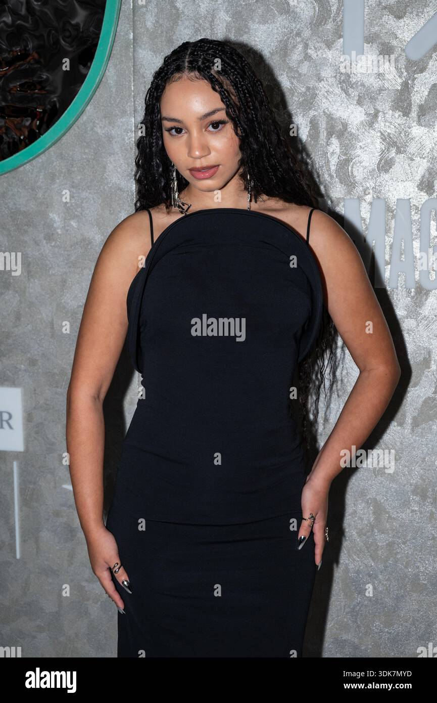 Lala, attends the Warner Music Group Grammy Awards Party in Los Angeles ...