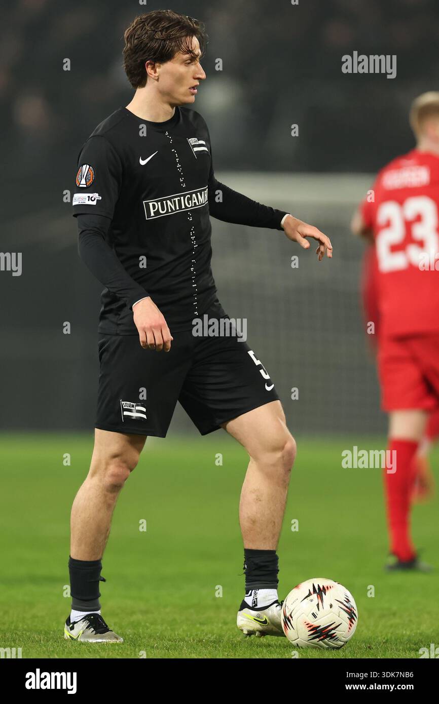 Graz, Austria, 29.JAN.26 - SOCCER - UEFA Europa League, SK Sturm Graz ...