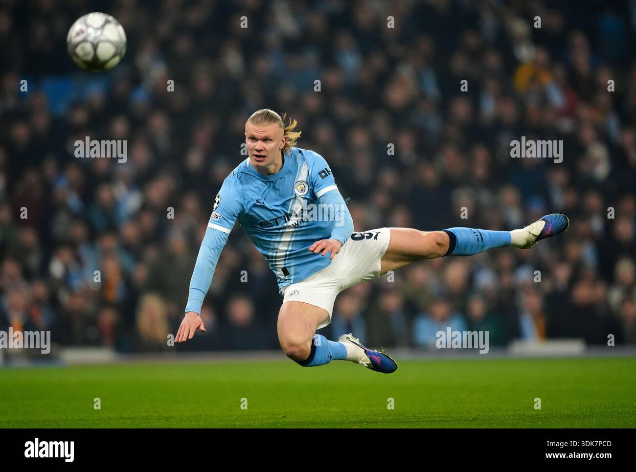 Manchester City's Erling Haaland during the UEFA Champions League ...