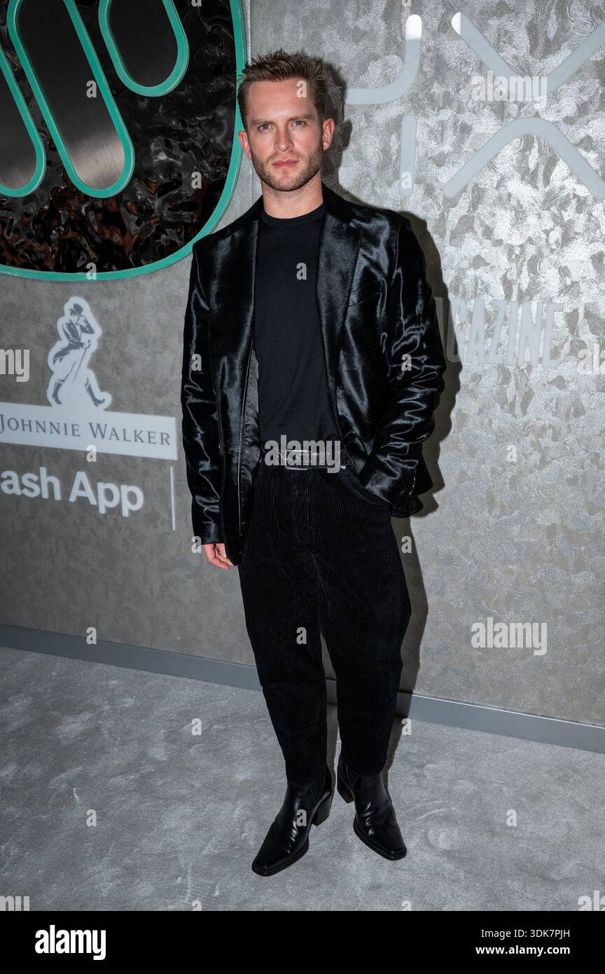 August Getty, attends the Warner Music Group Grammy Awards Party in Los ...