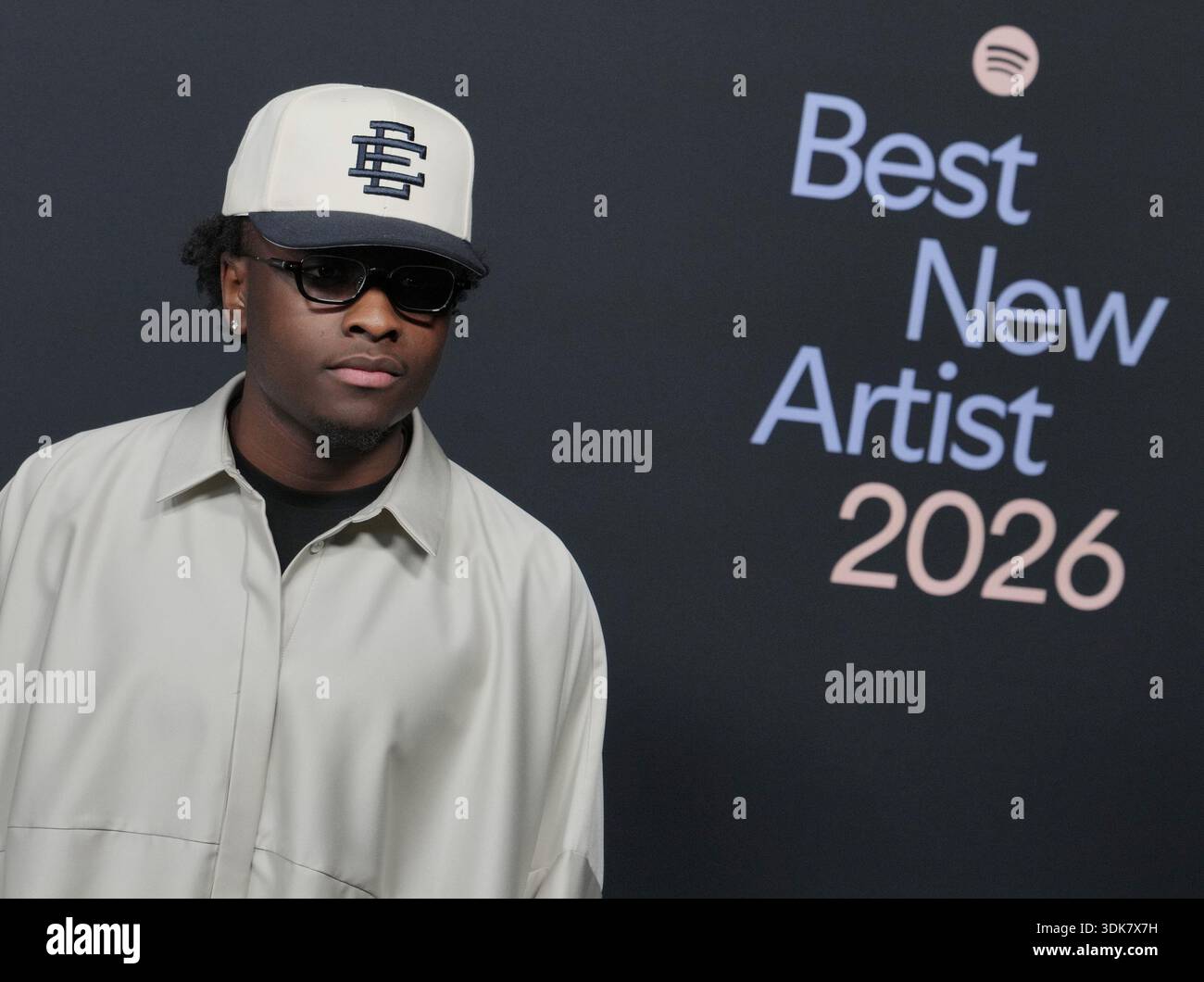 Miles Caton at the 2026 Spotify Best New Artist Event held at The Lot ...