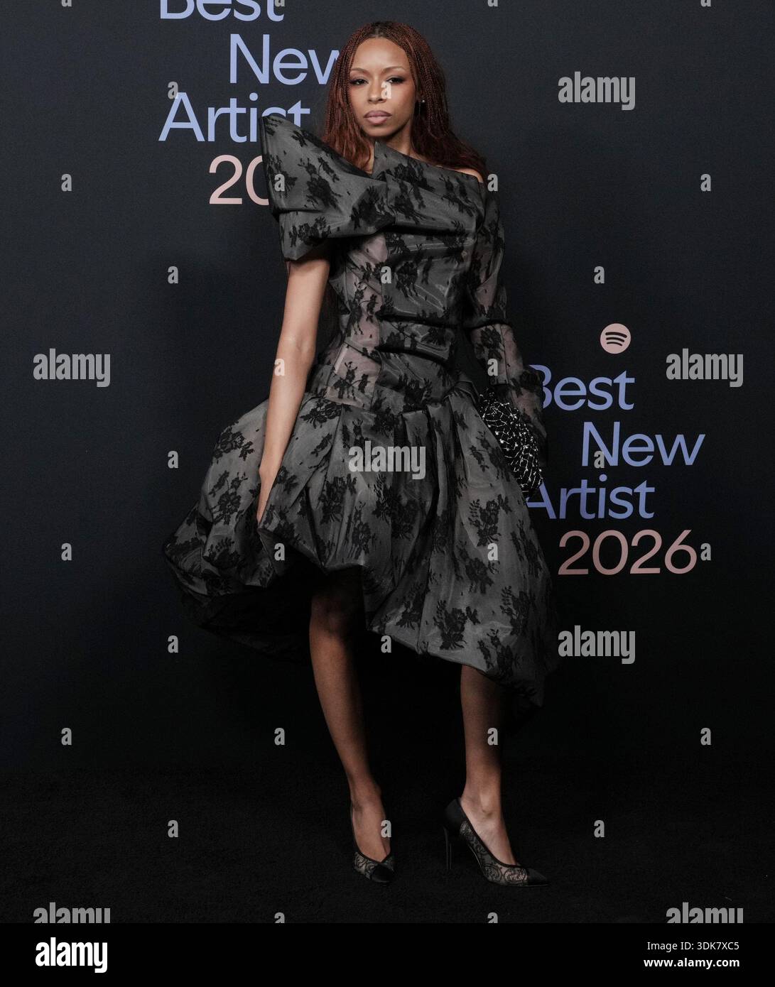 Ravyn Lenae at the 2026 Spotify Best New Artist Event held at The Lot ...
