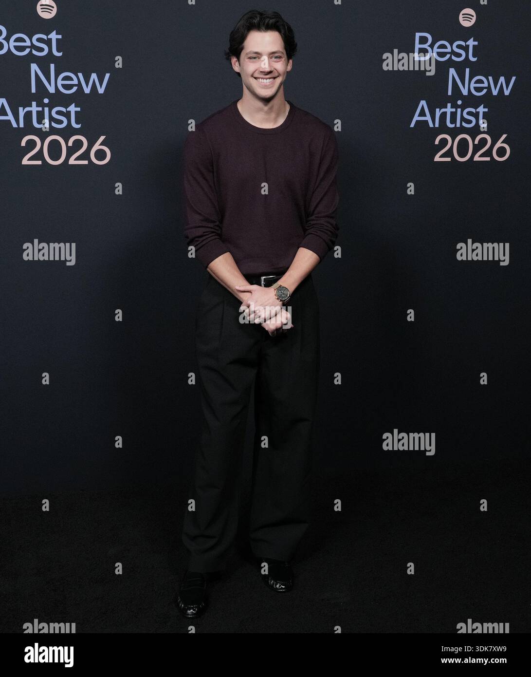 Matt Cornett at the 2026 Spotify Best New Artist Event held at The Lot ...