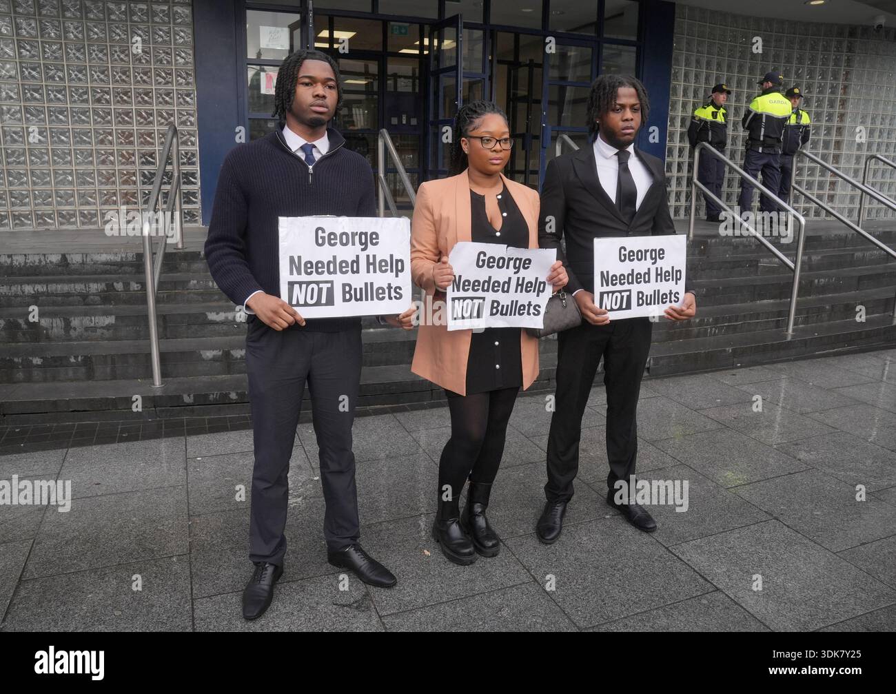 George Nkencho's siblings, Emmanuel, Grateful, and Victor, join a ...