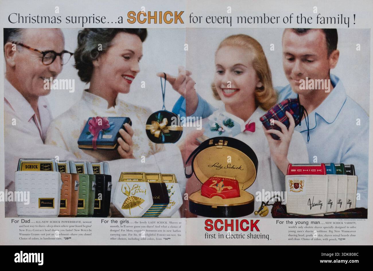 Vintage "Life" magazine 9 December 1957 issue advert, USA Stock Photo ...