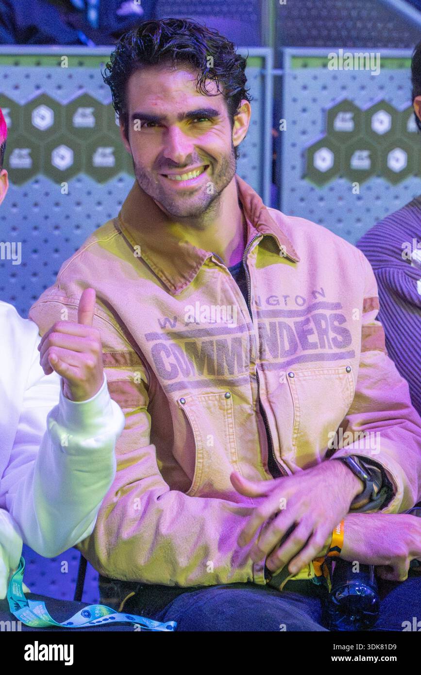 Juan Betancourt attends a new day of the Hexagon Cup 2026 in the Caja ...