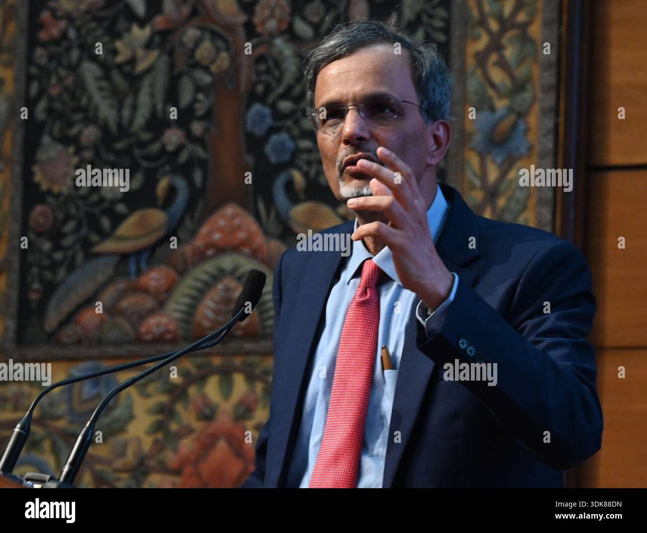 NEW DELHI, INDIA - JANUARY 29: Chief Economic Adviser V Anantha ...
