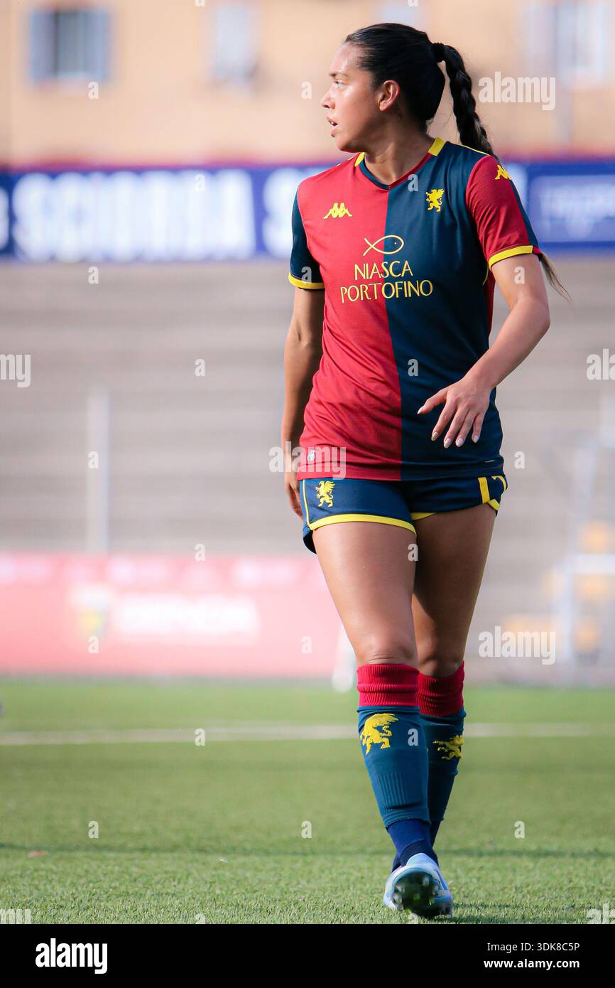 Genova, Italy, December 14th 2025: Elexa Bahr (13 Genoa) in the Serie A ...