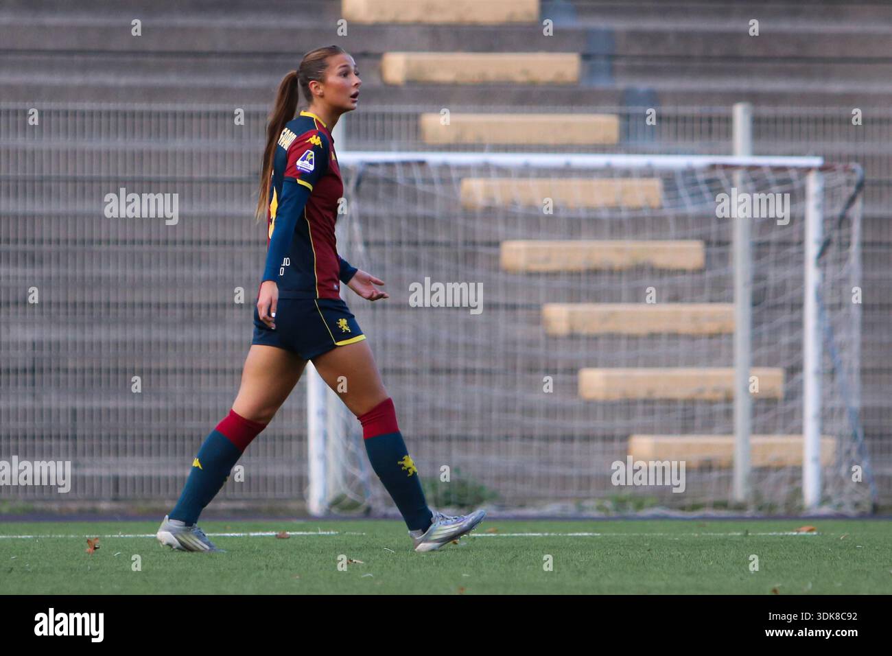Genova, Italy, December 14th 2025: Alice Söndergaard (9 Genoa) in ...
