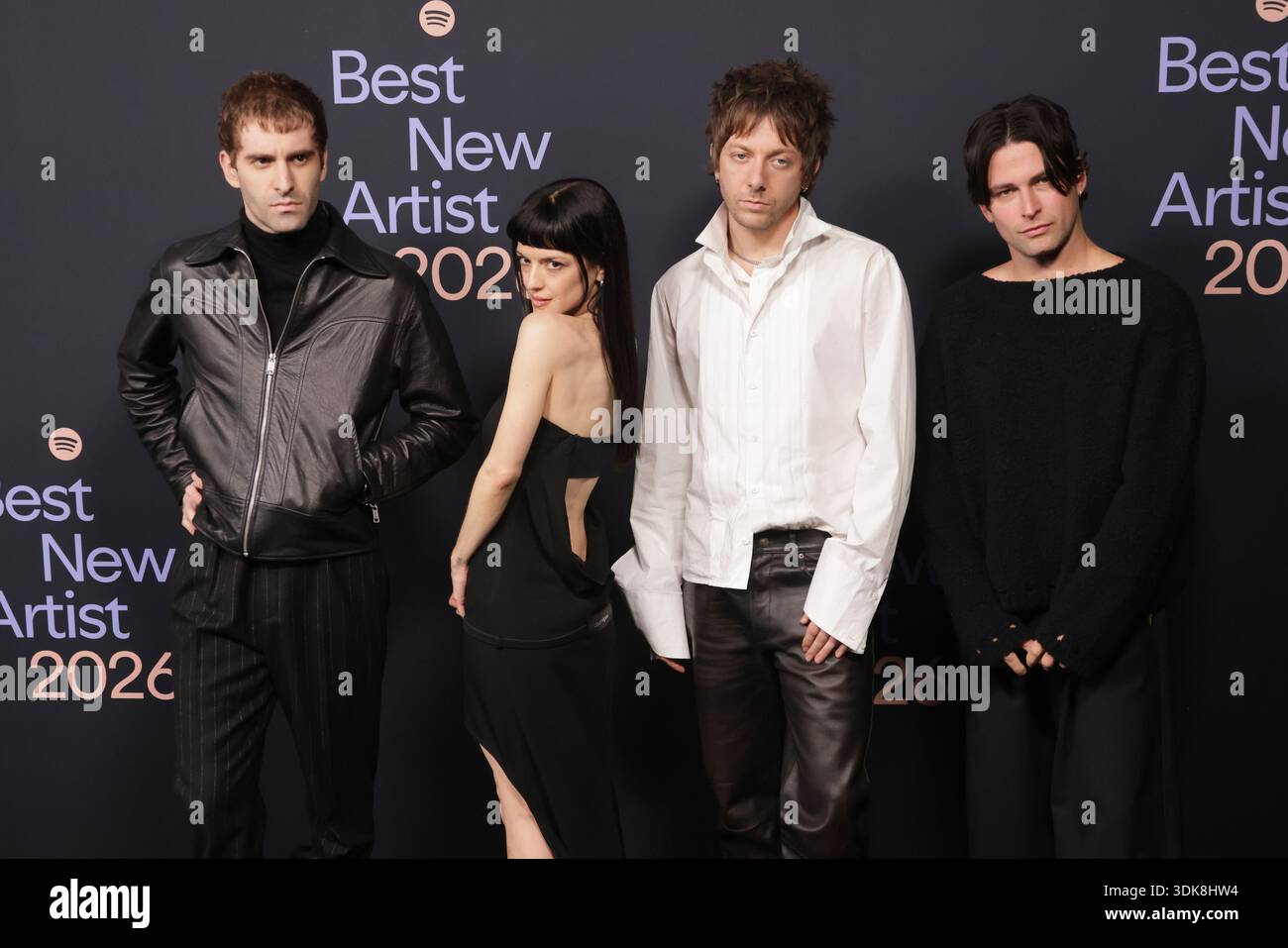 Jesse Perlman, Maria Zardoya, Josh Conway, and Edward James of The ...