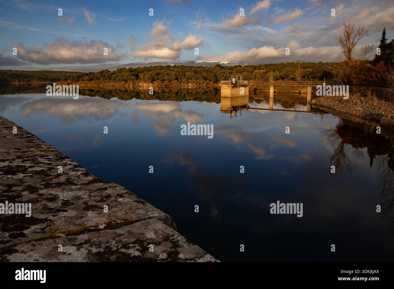 The Puentes Viejas dam, on 30 January 2026, in Madrid (Spain). Four ...
