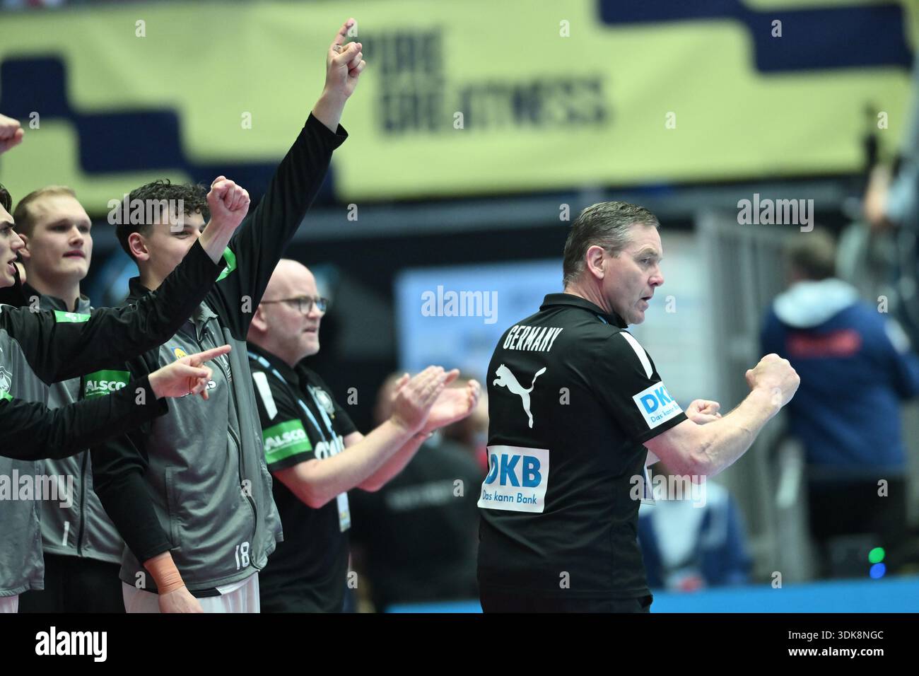 30 January 2026, Denmark, Herning: Handball: European Championship ...