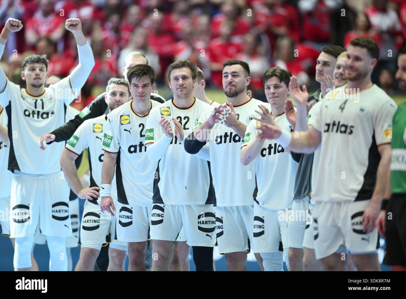 30 January 2026, Denmark, Herning: Handball: European Championship ...