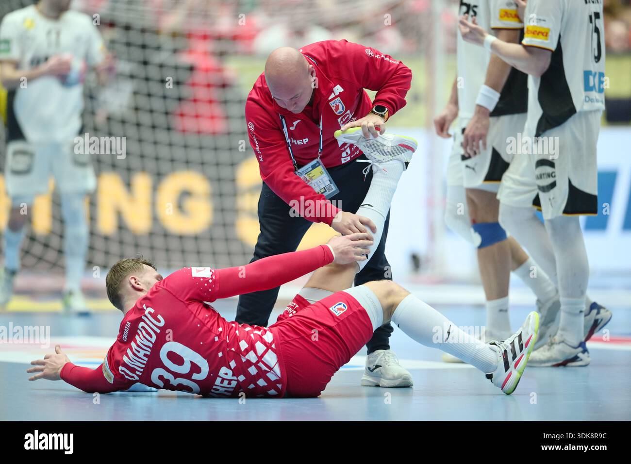 30 January 2026, Denmark, Herning: Handball: European Championship ...