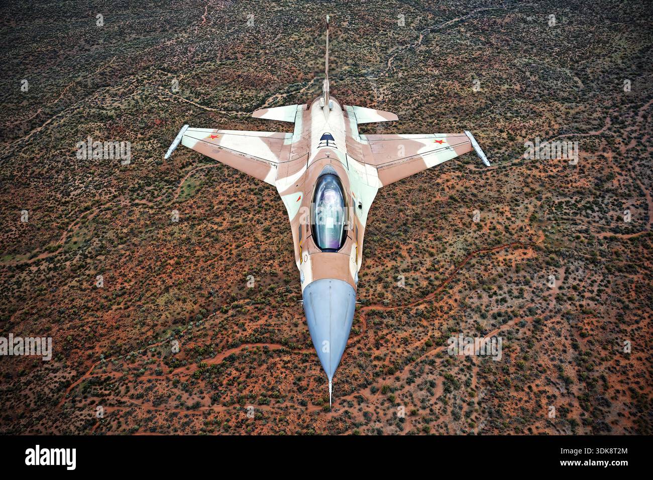 The General Dynamics F-16A Netz operated by Top Aces is photographed in ...